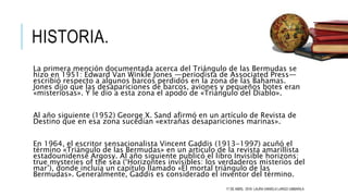 El triangulo de las bermudas | PPTX