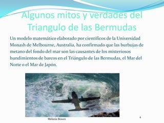 El triangulo de las bermudas diapositivas | PPTX