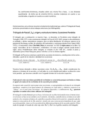 El triangulo de pascal o triangulo aritmetico y sus propiedades o ...