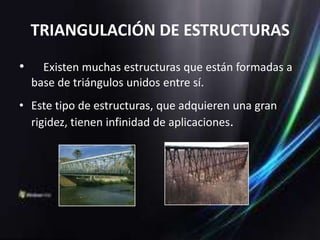 El triangulo y su relación con la arquitectura | PPSX
