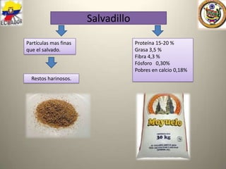 El trigo subproductos utilizados en la alimentacion animal | PPTX