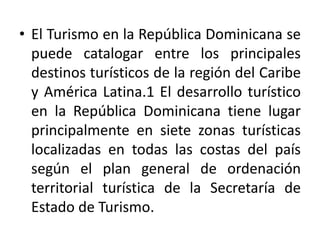 El turismo el la republica dominicana | PPT