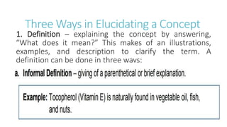 How to Elucidate a Concept Paper in Eapp | PPTX