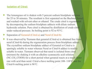 PHYTOCHEMISTRY-ELUCIDATION OF CITRAL-M.PHARM-I-SEMESTER.pptx