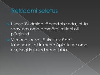 Elukestev õpe | PPTX