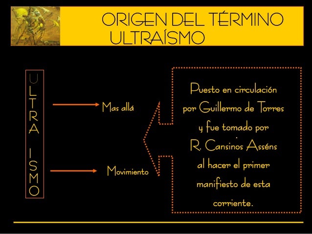 Definición De Ultraísmo Ultraísmo Origen Objetivos Características