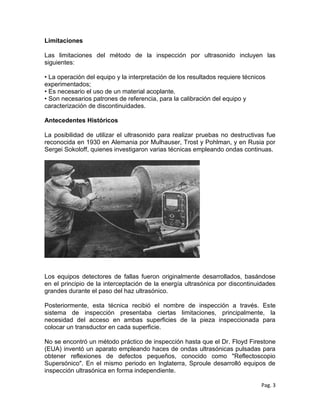 El ultrasonido | DOCX