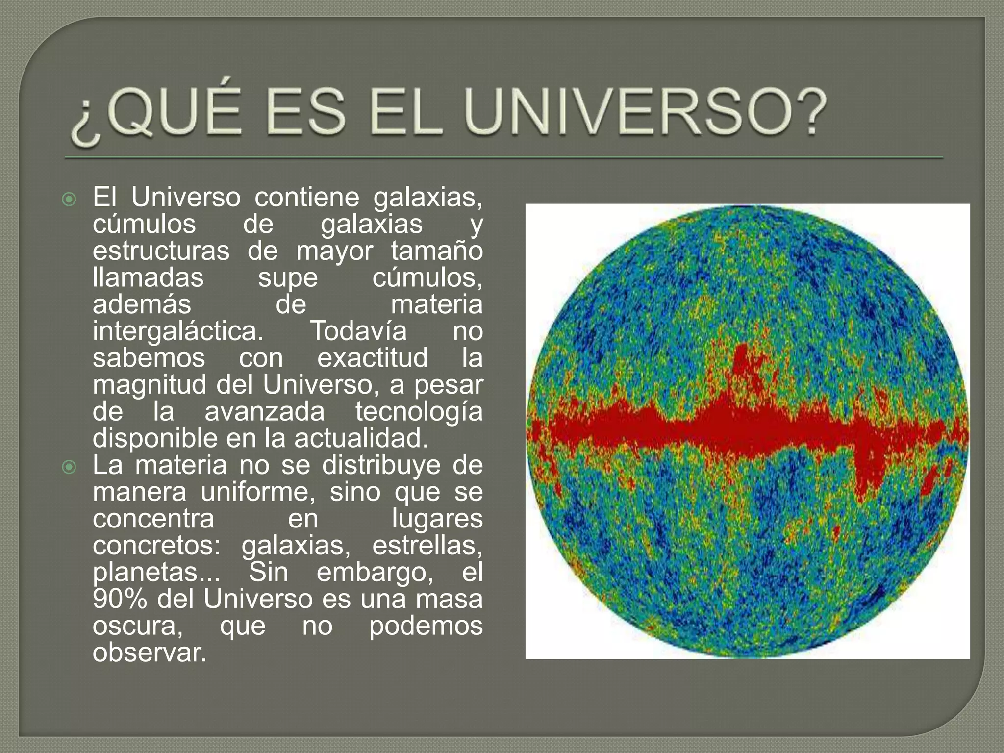 El Universo y sus partes | PPT