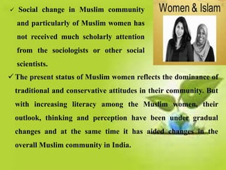 Muslim Women and Education | PPTX