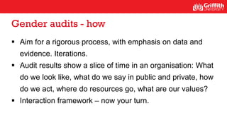 Elusive gender audit | PDF