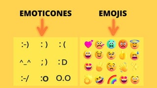 El uso de emoticones y relación con el lenguaje y la comunicación.pptx
