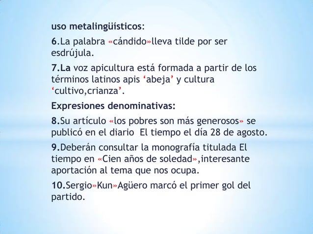 El uso de las comillas « » | PPTX