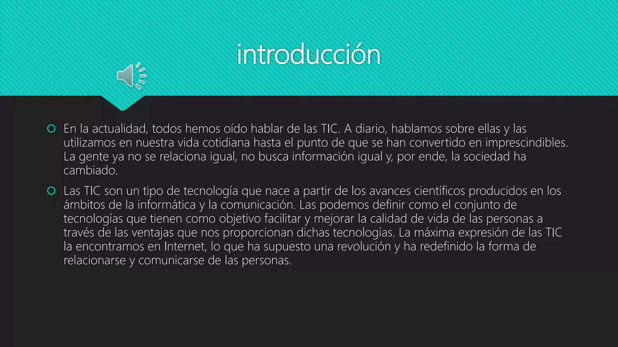 El uso de las tic en la sociedad | PPTX