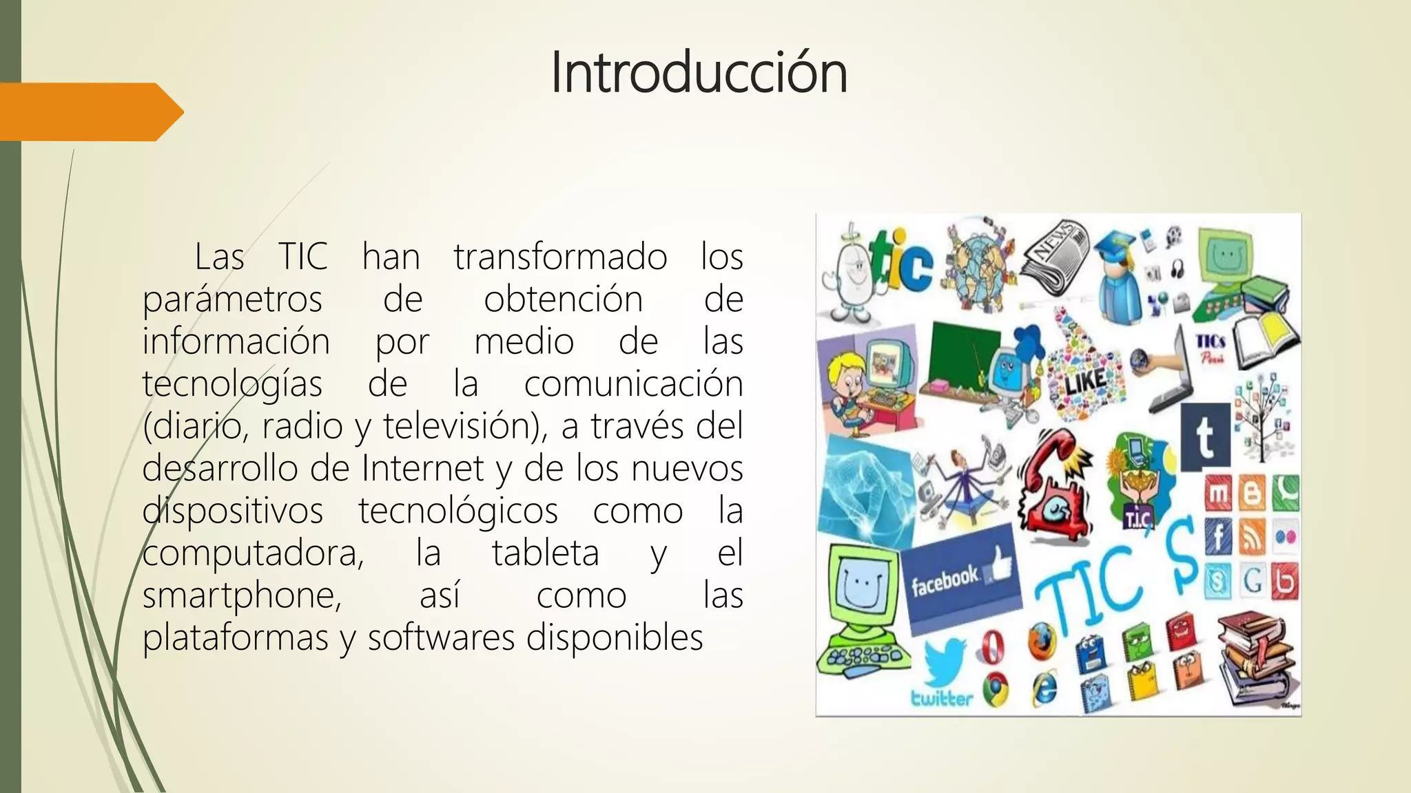 El uso de las tic en la vida cotidiana | PPT
