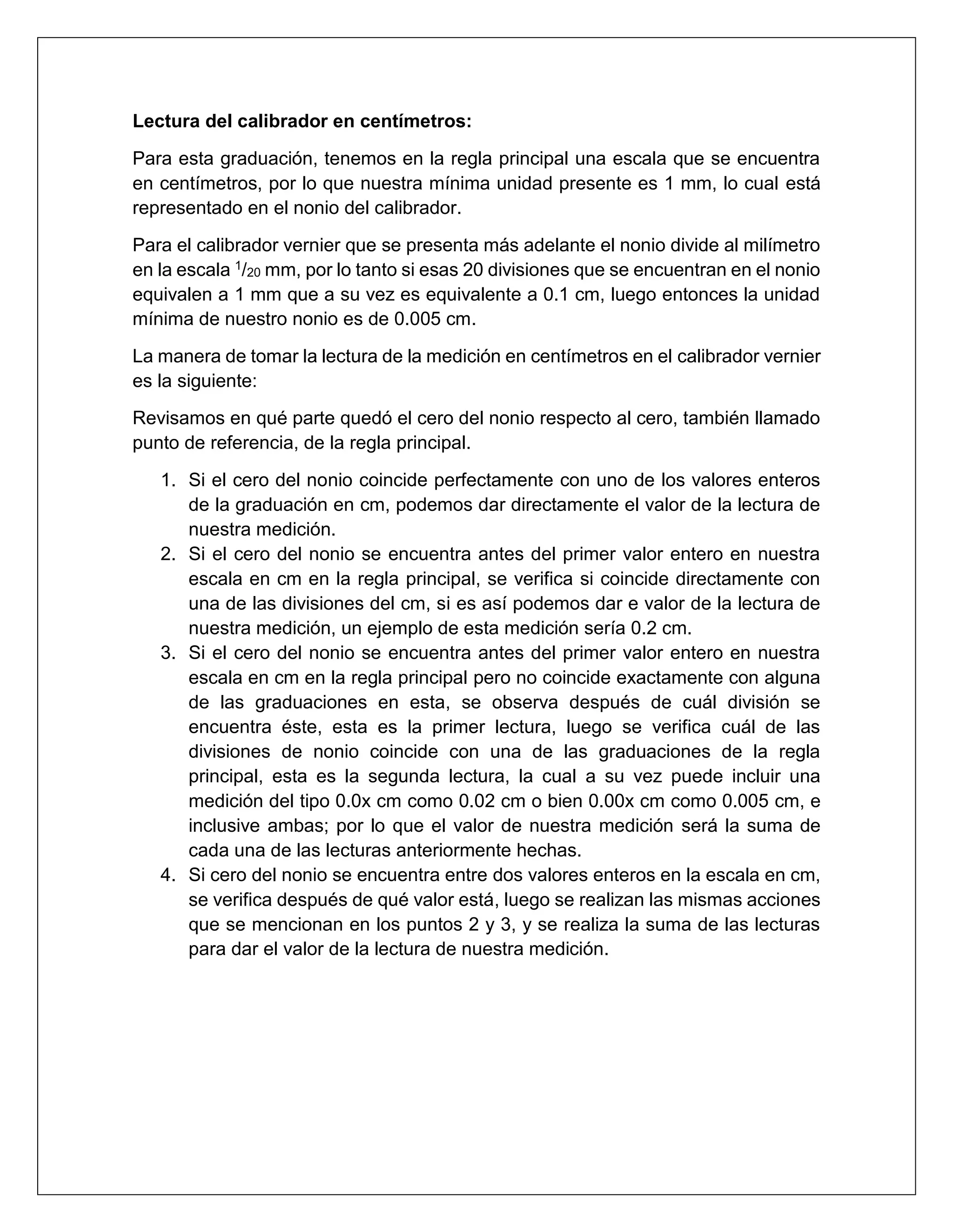 El uso del calibrador vernier en fracciones, milésimas y el micrómetro ...