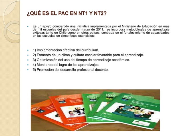 El uso del pac en nt1 y nt2 | PPT