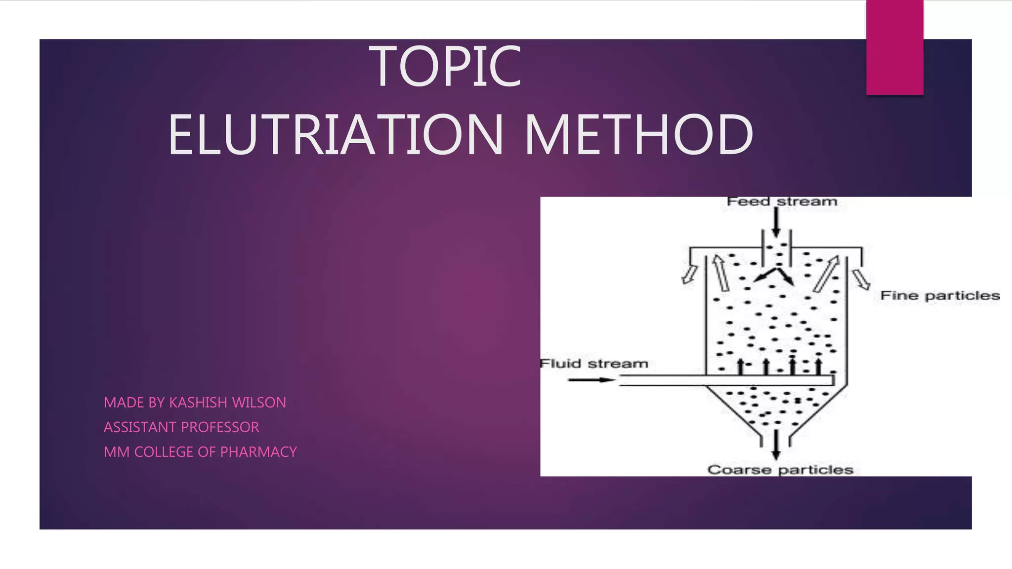 ELUTRIATION METHOD.pptx