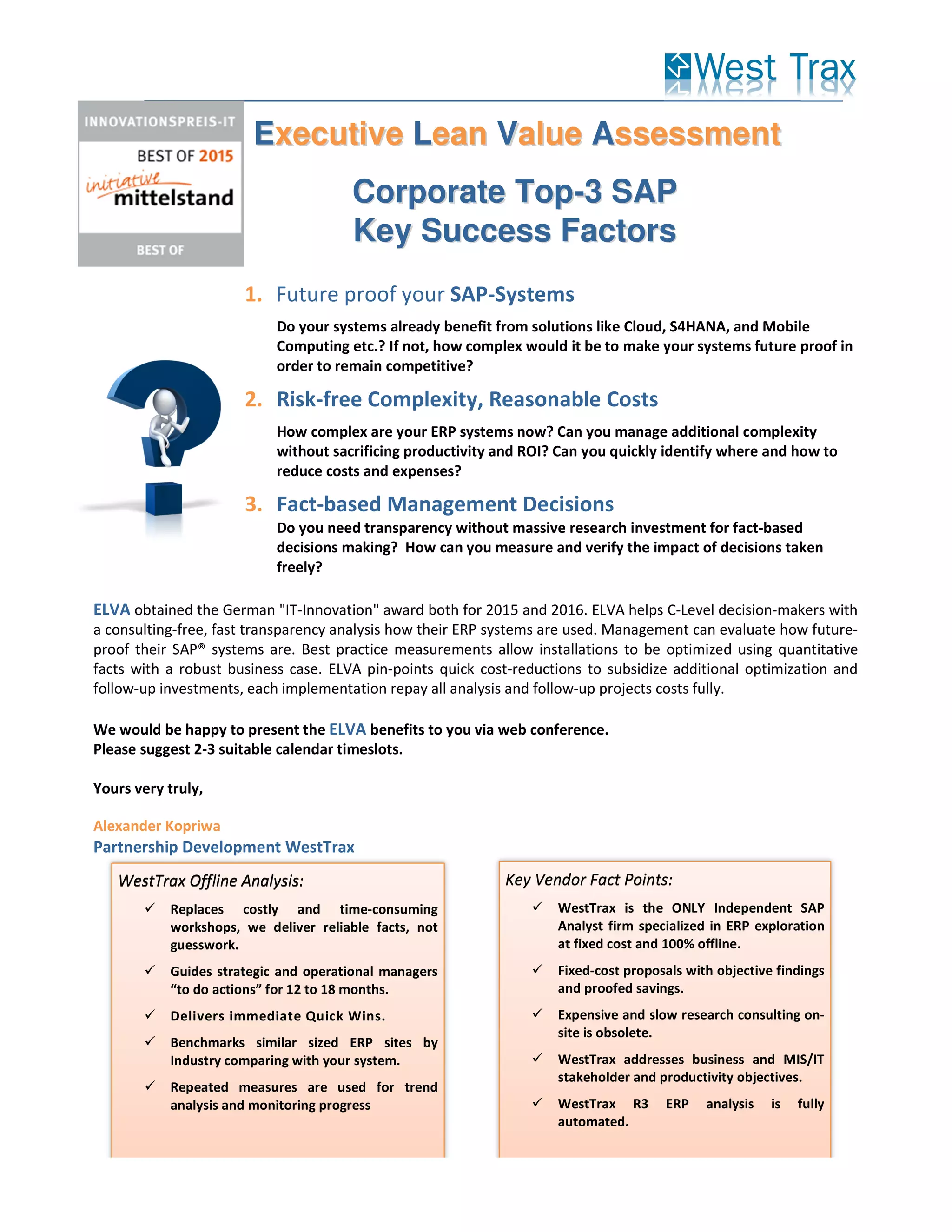 Sap R3 Value Add Optimization Pdf