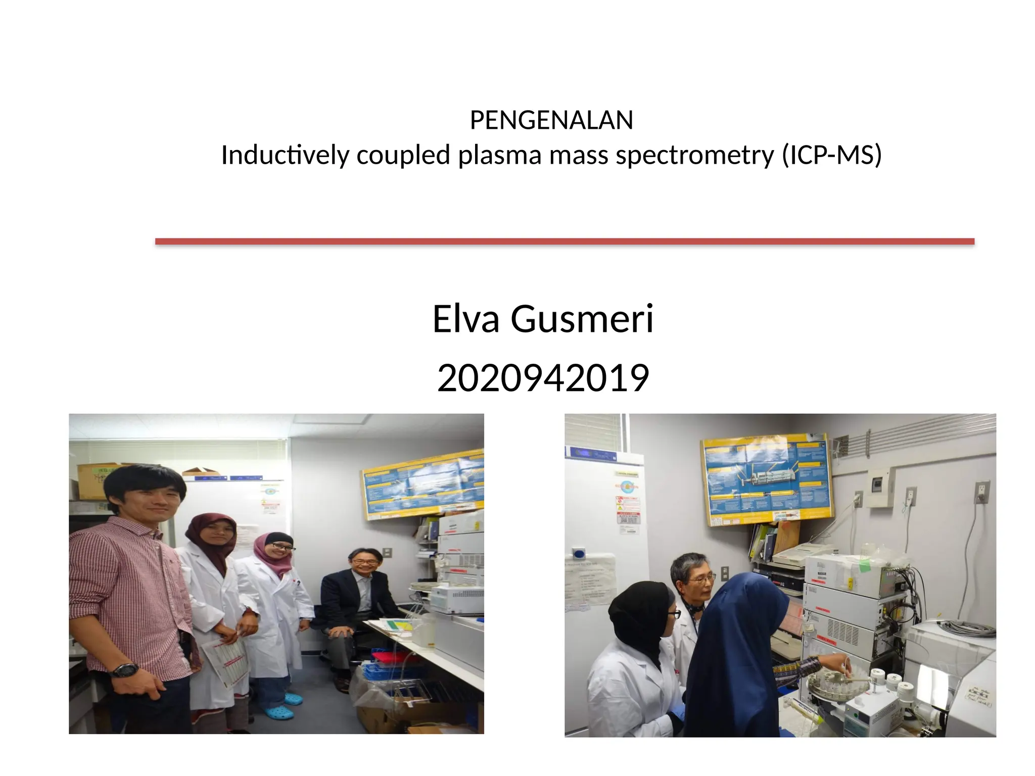 Pengenalan Inductively coupled plasma mass spectrometry (ICP-MS) | PPTX