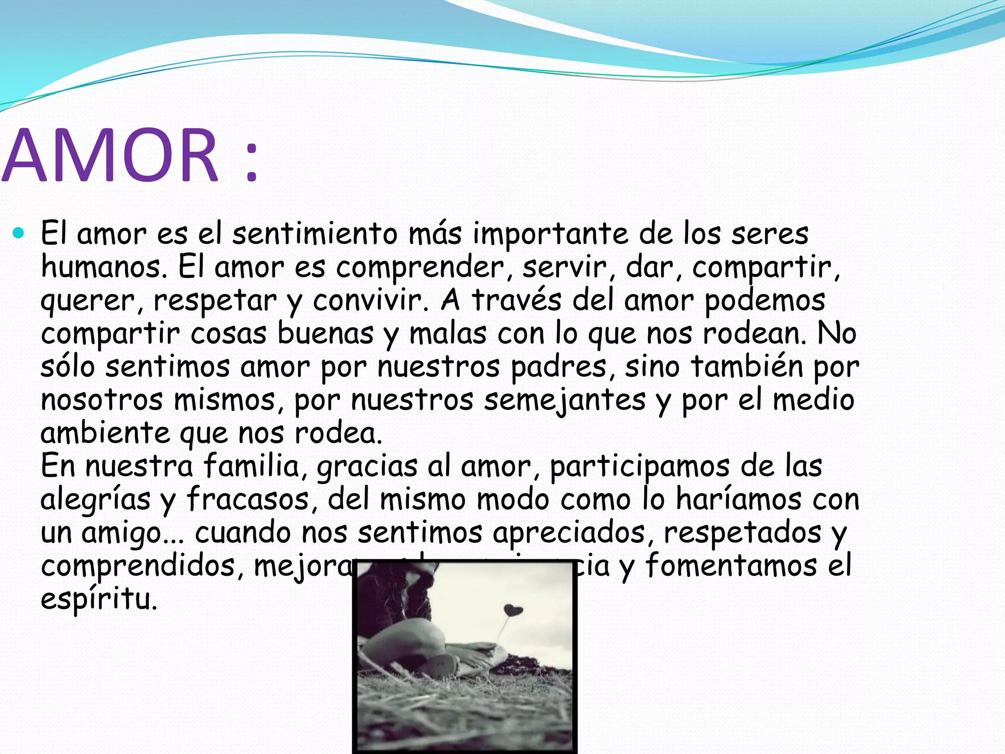 El valor de el amor | PPT | Descarga Gratuita