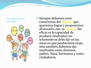 El valor de la disciplina | PPTX