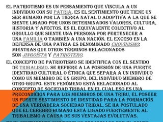 El valor del patriotismo | PPTX
