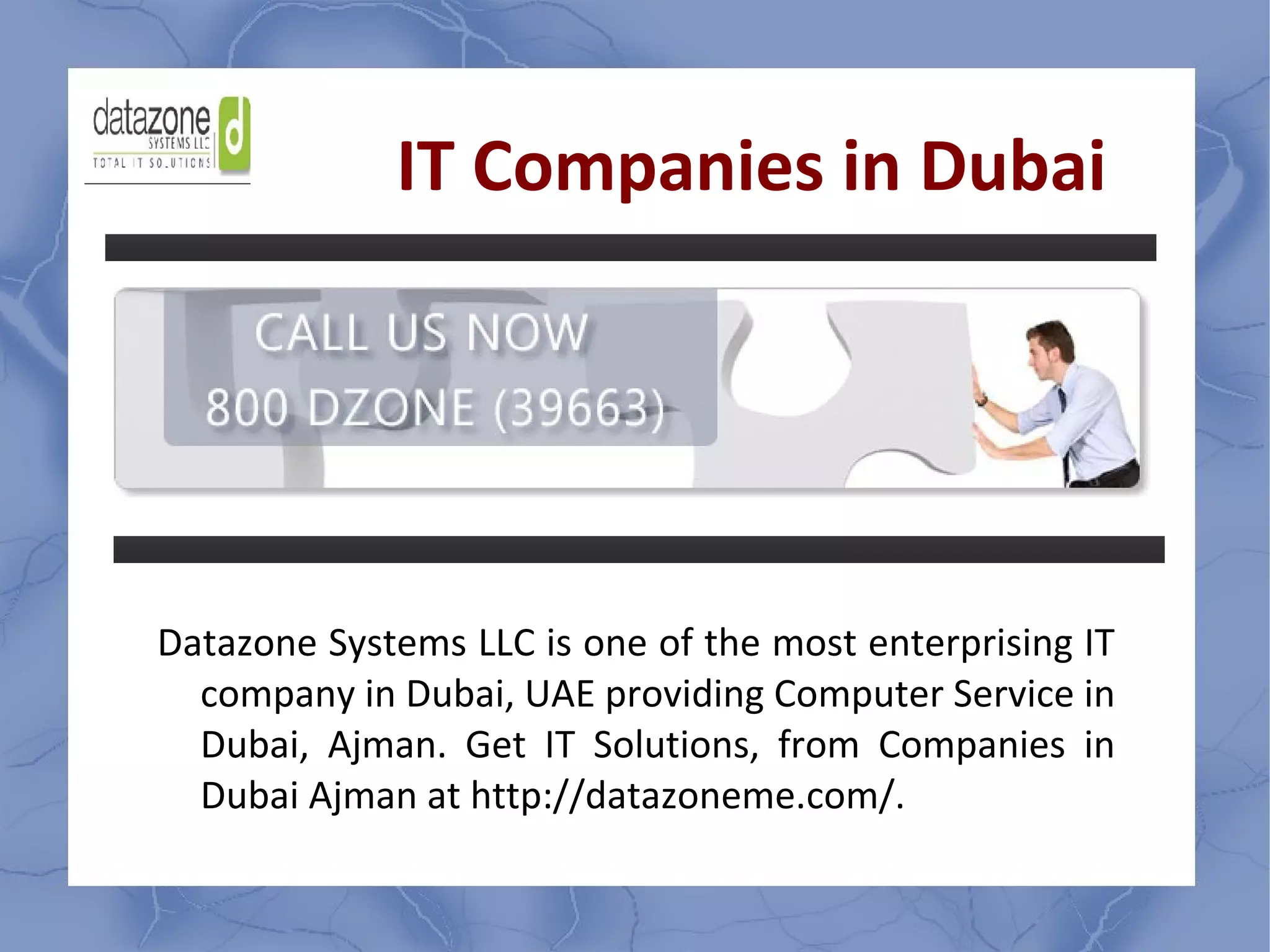 ELV companies in UAE | PPT