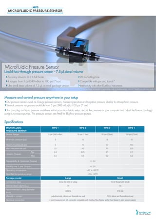 Elveflow instruments 2015[1] | PDF