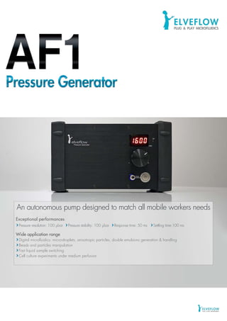 Elveflow instruments 2015[1] | PDF