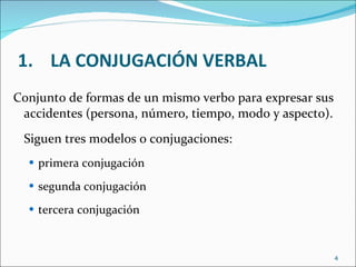 El verbo | PPT