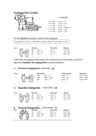 El verbo | DOCX