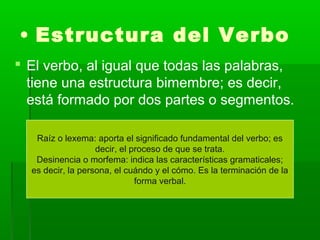 El verbo | PPT