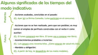 El verbo | PPTX