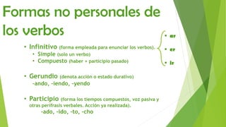 El verbo | PPT