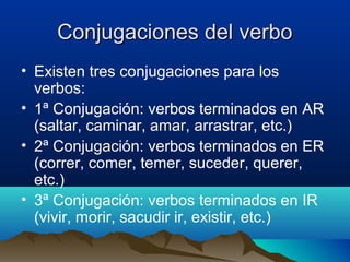 El verbo 4 to año | PPT