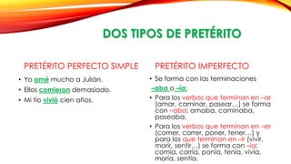 El verbo, 7 | PPTX