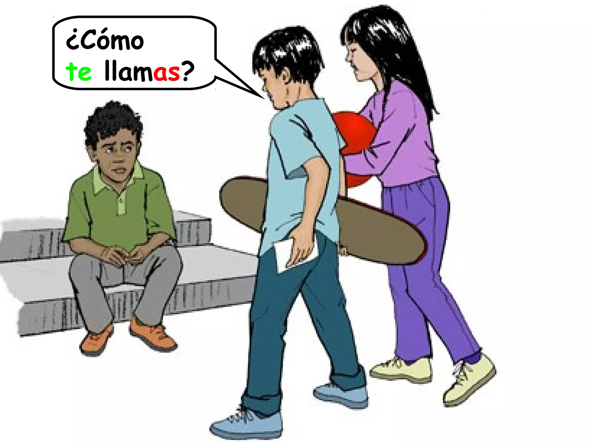 El verbo llamarse y el verbo ser | PPT