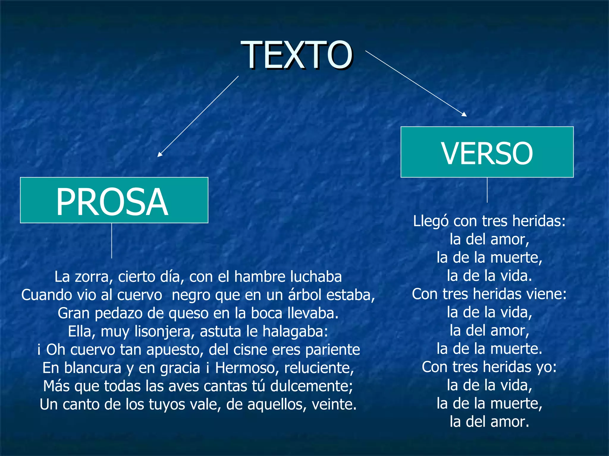 El Verso Y Sus Medidas | PPT