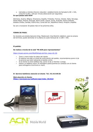 El videotelefono de acn | PDF