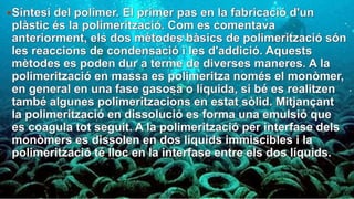 El vidre y el plastic | PPT