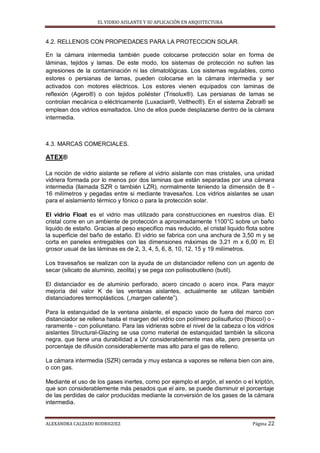 El vidrio aislante y su aplicacion en la construccion | PDF