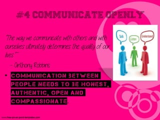 Leading By Example and Building Harmonious Relationship | PPT