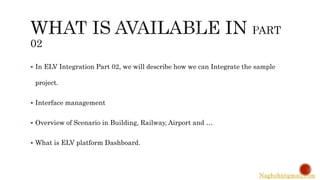 Elv integration part01 | PPTX