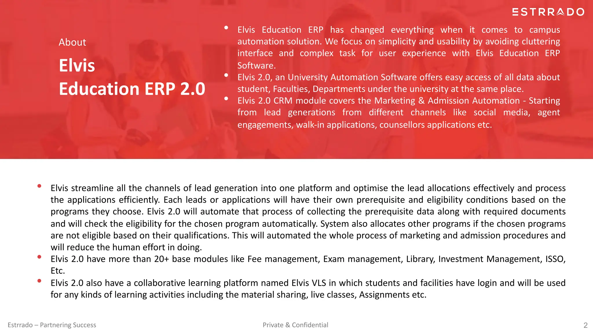 Education ERP Software in Malaysia - Elvis ERP | PDF