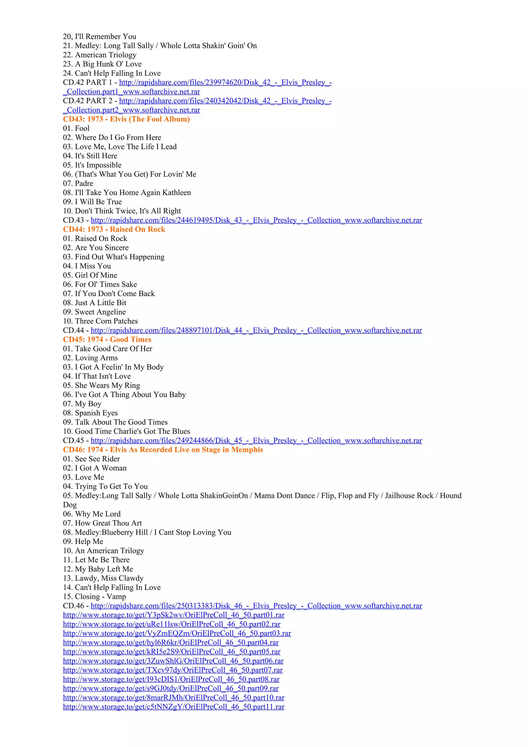 Elvis Presley Filmography Movies | DOC