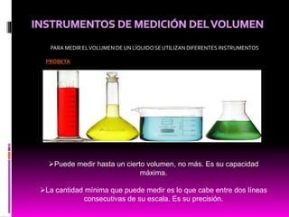 El volumen | PPTX