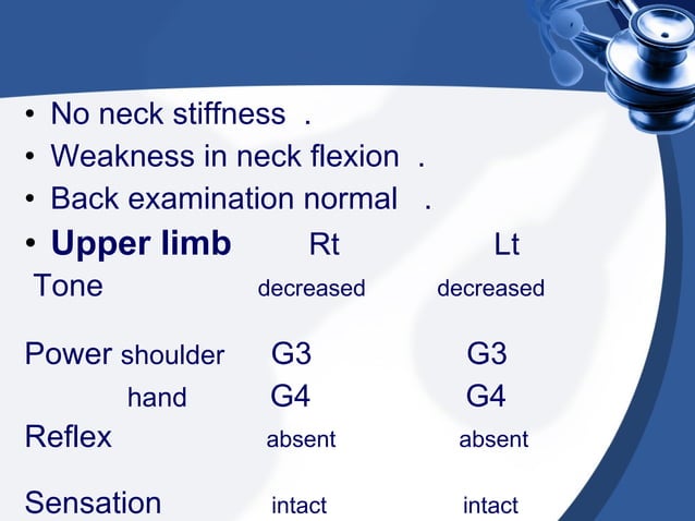 GBS case presentation | PPT | Physical Therapy | Wellness