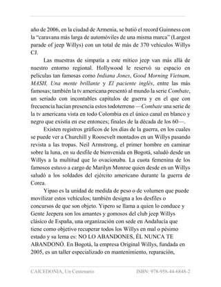 El willys. caicedonia, un centenario | PDF