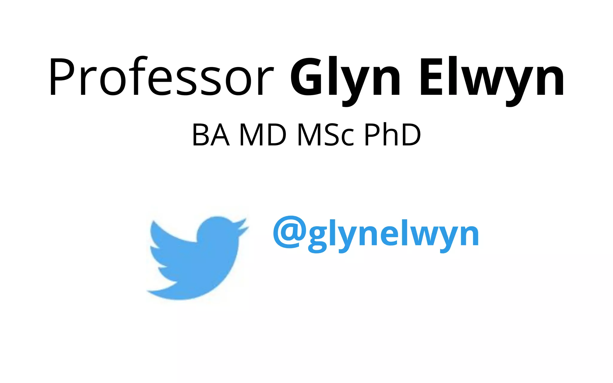 Glyn Elwyn, Shared Decision Making... a dangerous idea | PDF