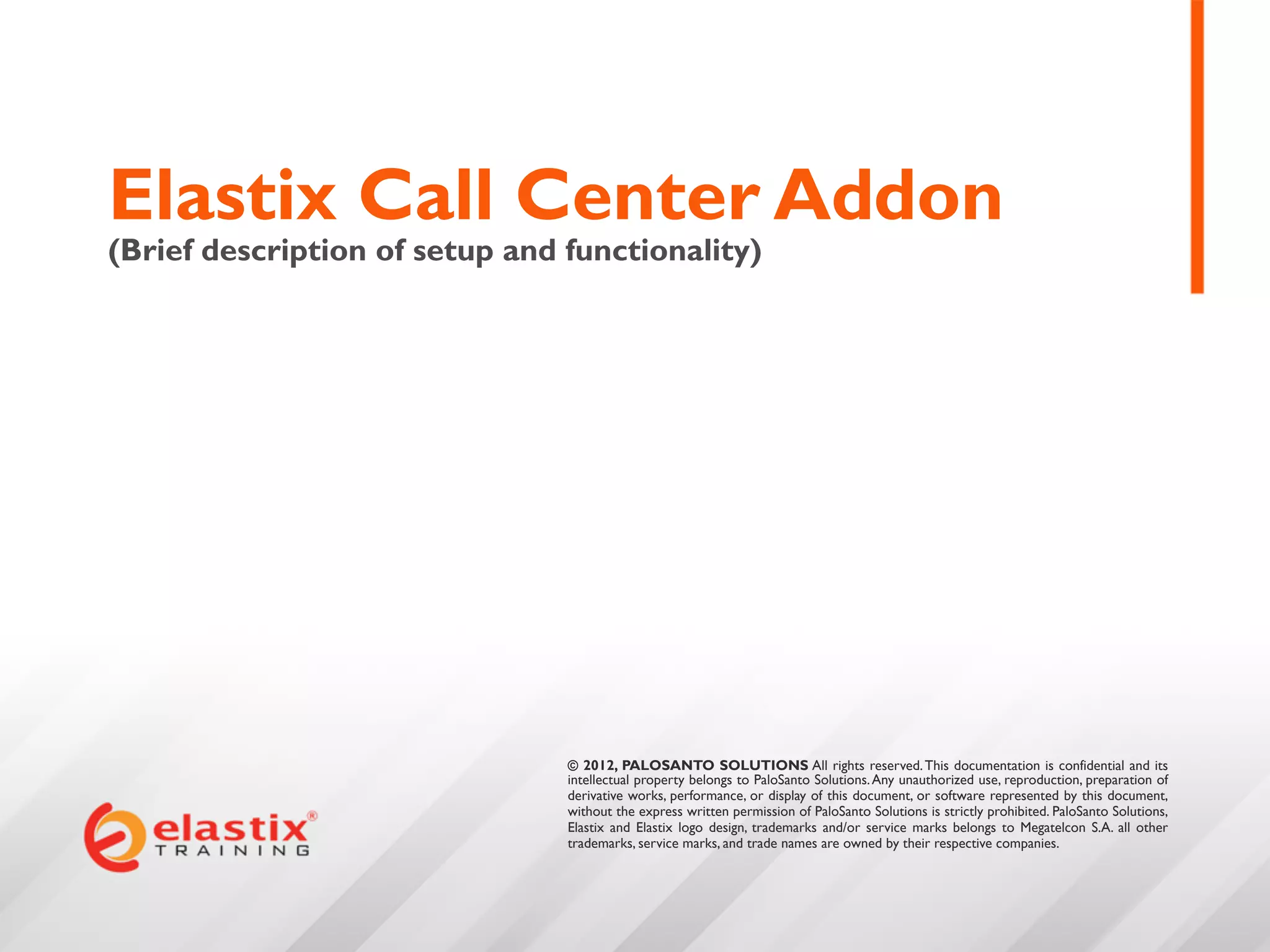 Elastix Call Center | PDF